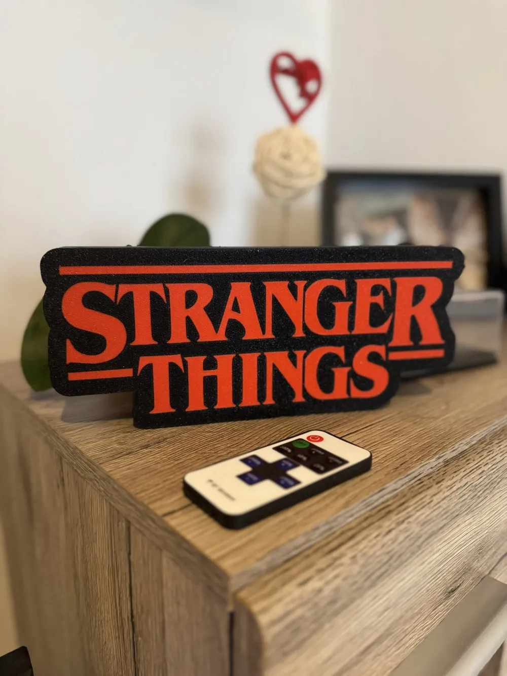 Stranger Things LED Lamp(Lightbox) - Free 3D Print Model - MakerWorld