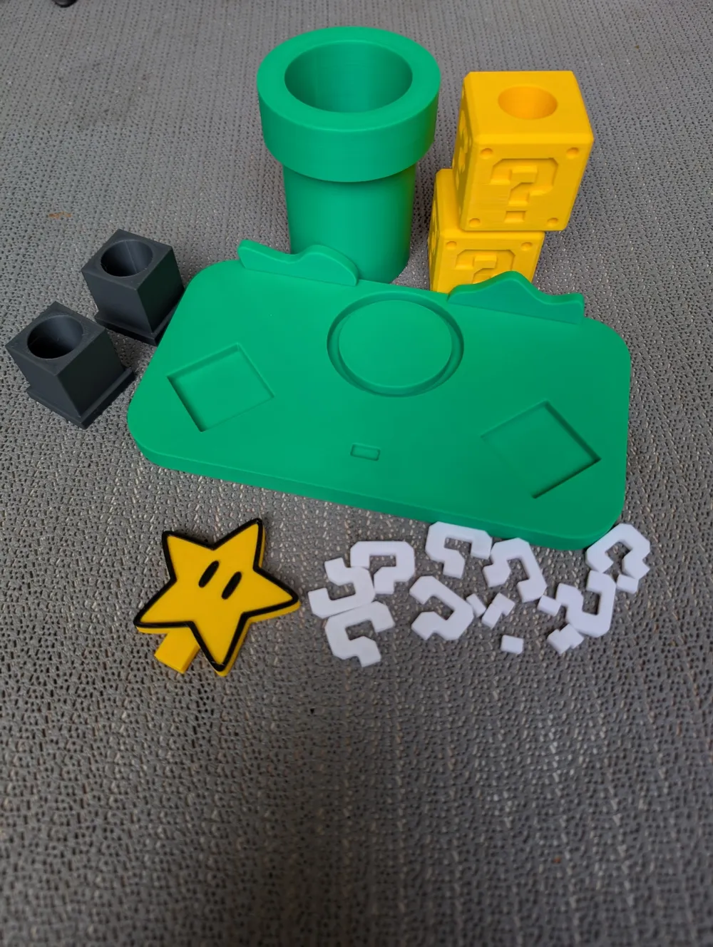 Super Mario Toothbrush Holder - Free 3D Print Model - MakerWorld