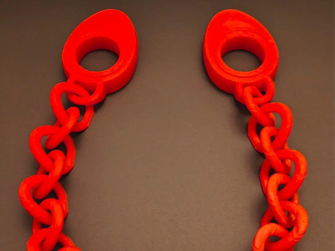 Easter Egg spinning fidget chain - Free 3D Print Model - MakerWorld