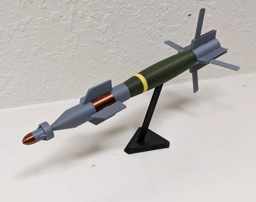 Paveway II Laser-Guided Bomb with Rotating Wings by Rexi Labs MakerWorld: Download Free 3D Models