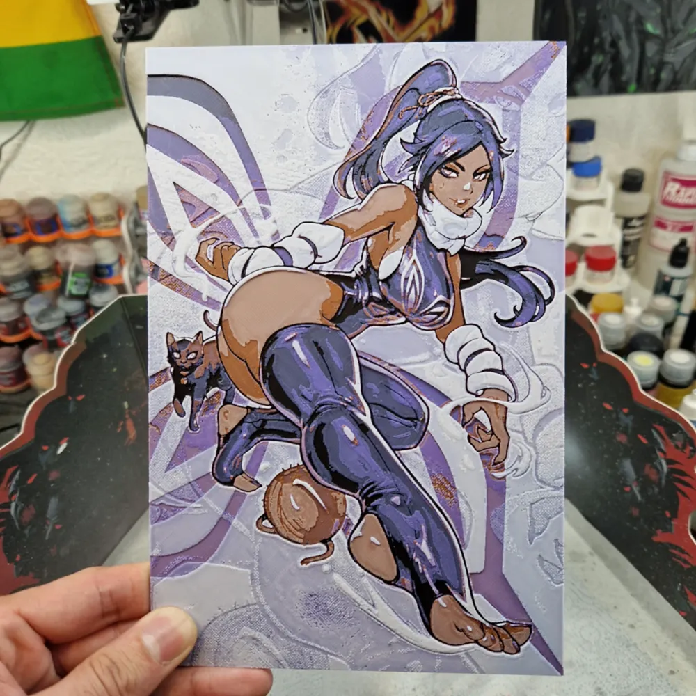 Bleach Hueforge - Yoruichi Shihouin by Dakiren - MakerWorld