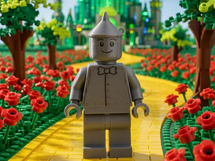 Big Brick Tin Man - Free 3D Print Model - MakerWorld