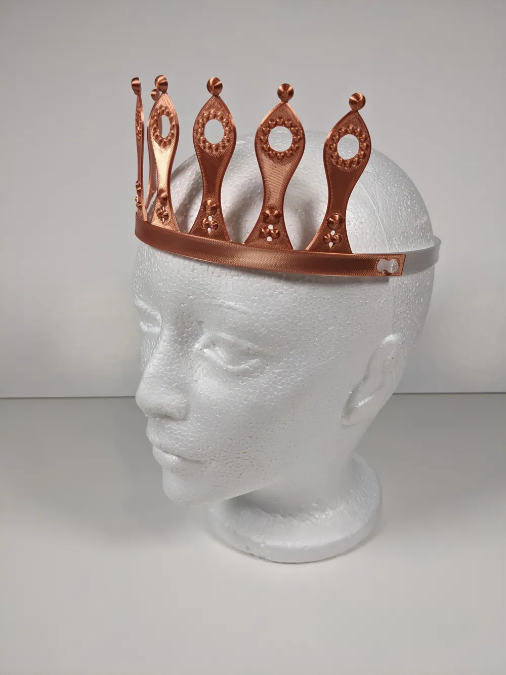 Design-A-Crown Headband (V2) + 6 Flatprint Crowns - Free 3D Print Model ...