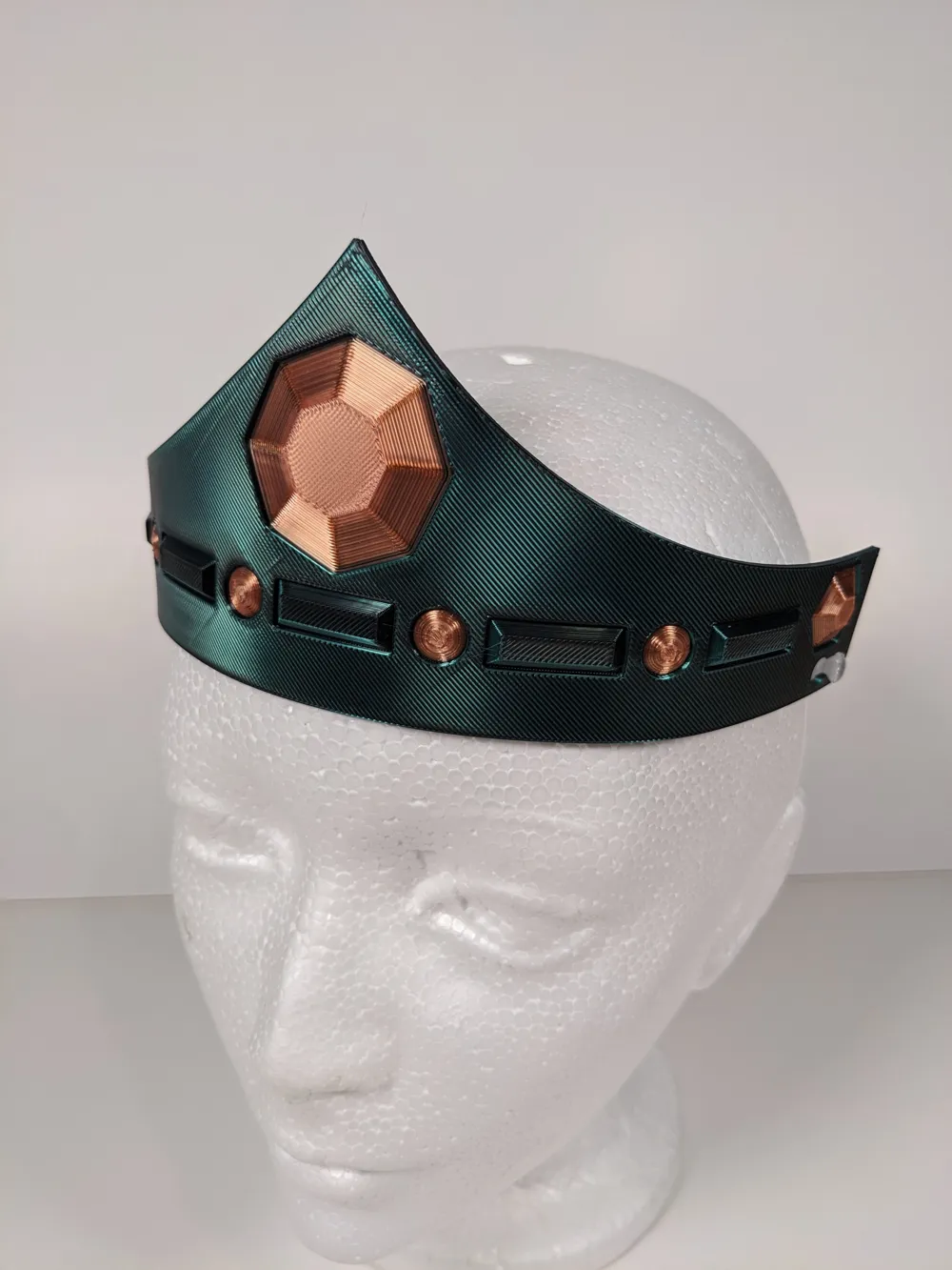 Design-A-Crown Headband (V2) + 6 Flatprint Crowns - Free 3D Print Model ...
