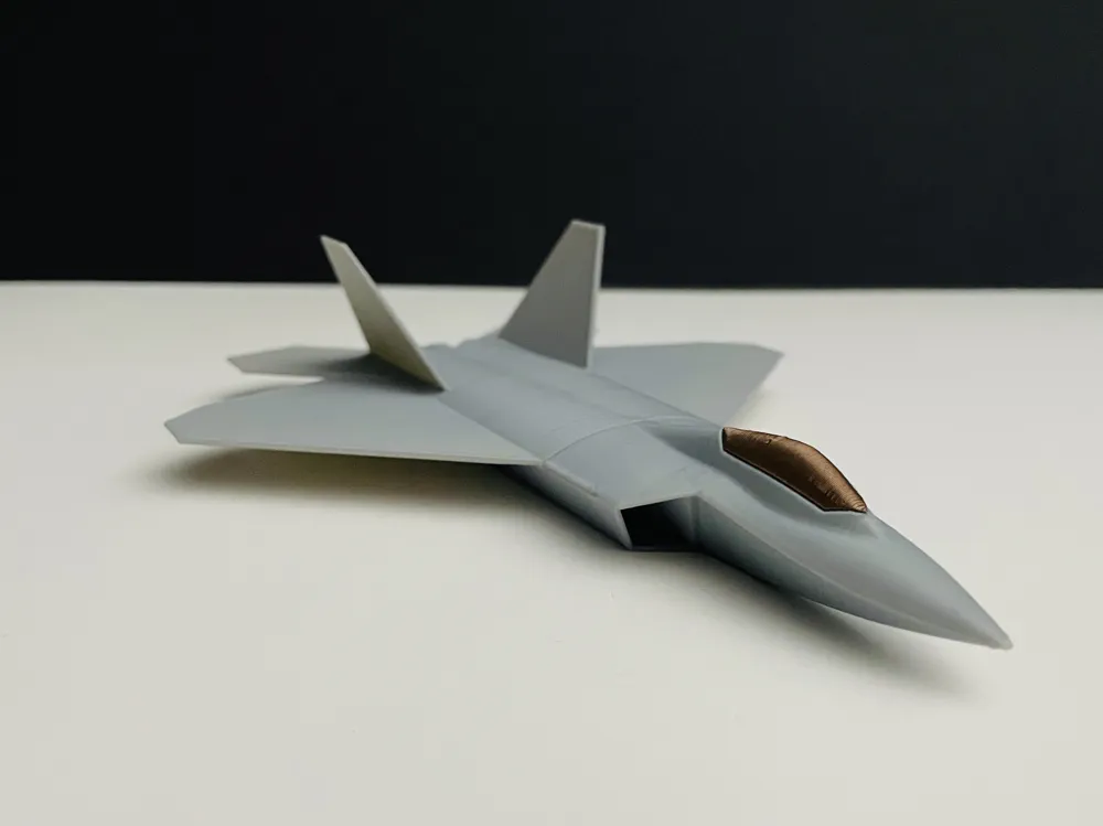 F-22 Raptor - Jet Joystick - Free 3D Print Model - MakerWorld
