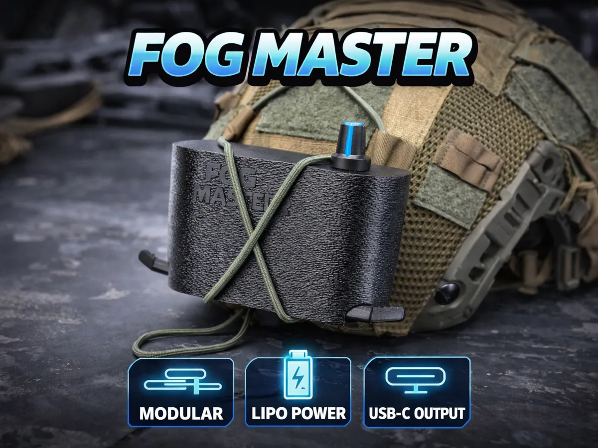 Fog Master - Anti Fog Unit - Free 3D Print Model - MakerWorld