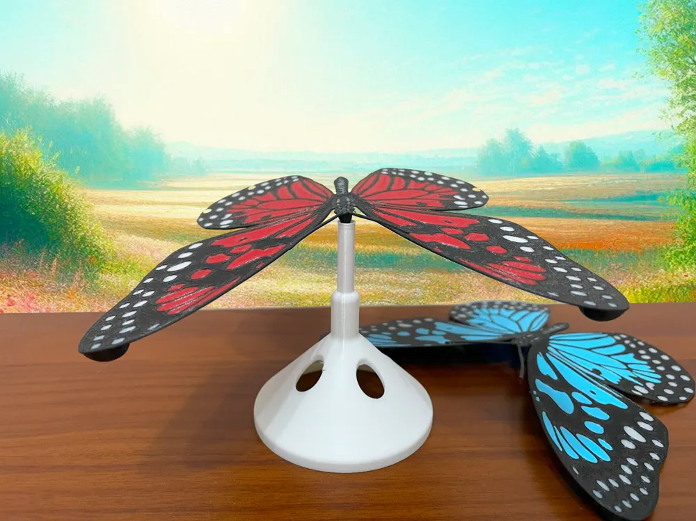 Spin! Butterfly (Balance Butterfly) by mail.iou MakerWorld: Download ...