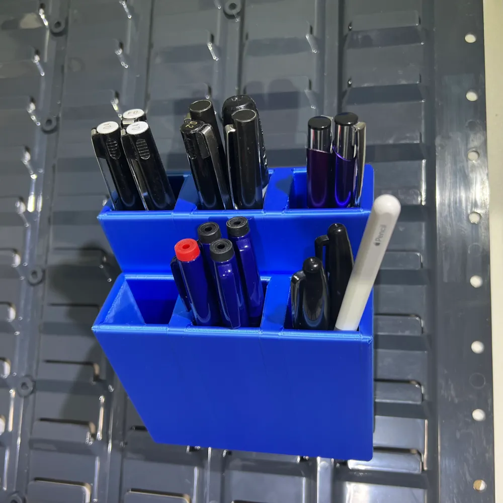 Pen/Pencil holder for Louvre wall hanger system by Every Day Counts ...