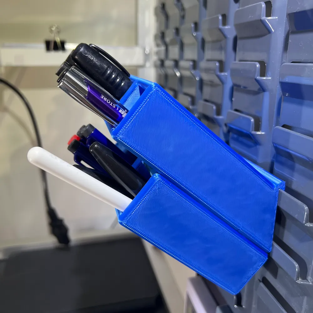 Pen/Pencil holder for Louvre wall hanger system by Every Day Counts ...