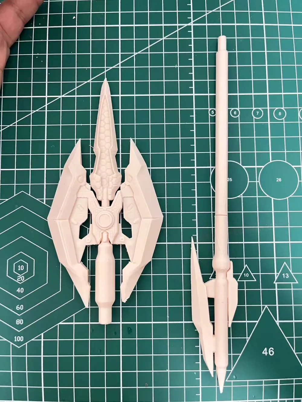 Post-Apocalyptic Mecha Guan Yu's Halberd, Easy Assembly by 风魔堂-FMT ...