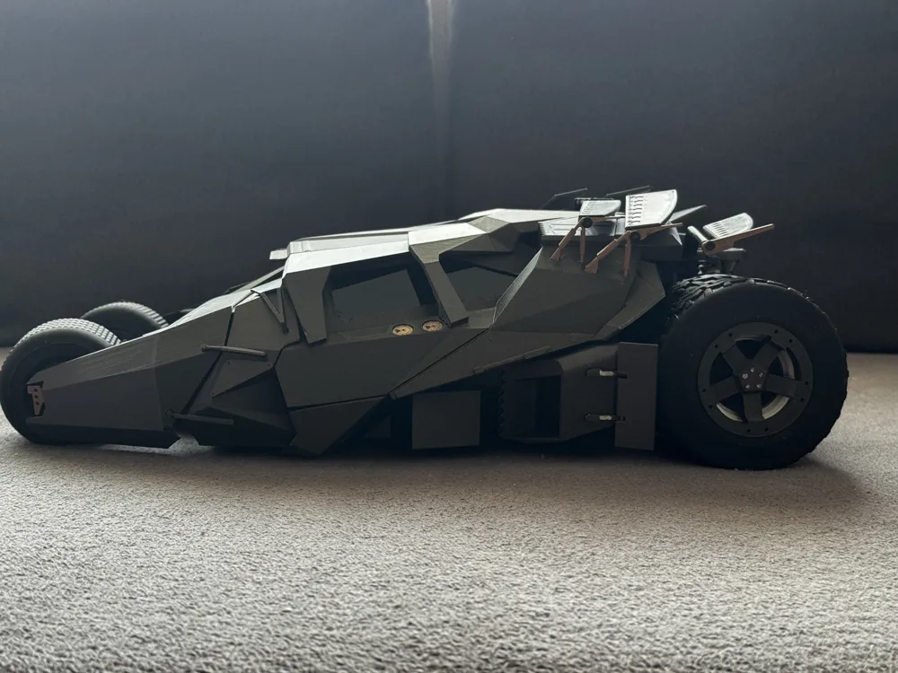 Tumbler Batmobile - Wcad Edition - Free 3D Print Model - MakerWorld