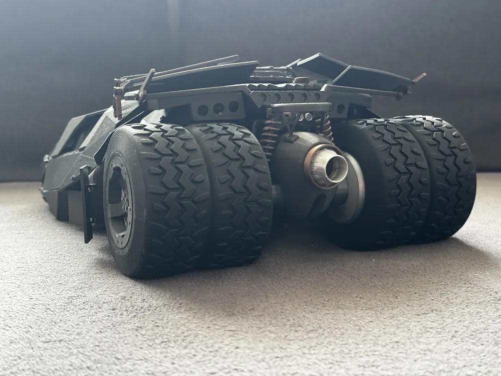 Tumbler Batmobile - Wcad Edition - Free 3D Print Model - MakerWorld
