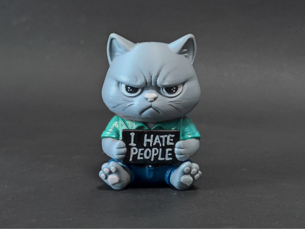 Bad Cat by TiNiY MakerWorld: Download Free 3D Models