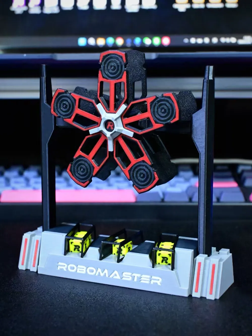 RoboMaster机甲大师 大资源岛+大能量机关 25赛季 场地道具模型 来自 Amooos MakerWorld：免费下载 3D 模型