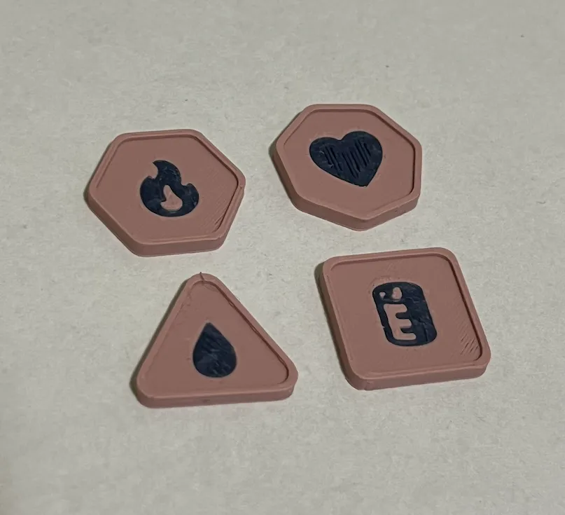 Board Game Token Generator - Free 3D Print Model - MakerWorld
