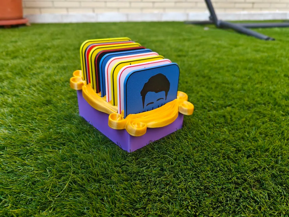 Friends Coaster Set - Free 3D Print Model - MakerWorld
