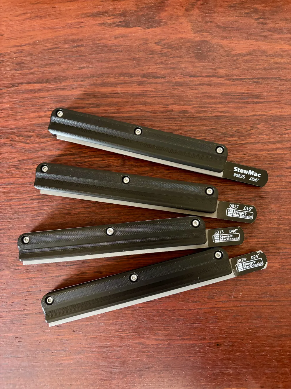 Handle / Backer for Stewmac Nut Slotting Files - Free 3D Print Model ...