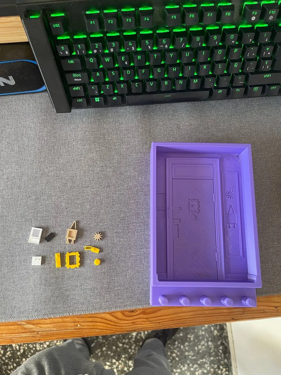 Monica's Door Key Hanger (Friends) - NO AMS - Free 3D Print Model ...