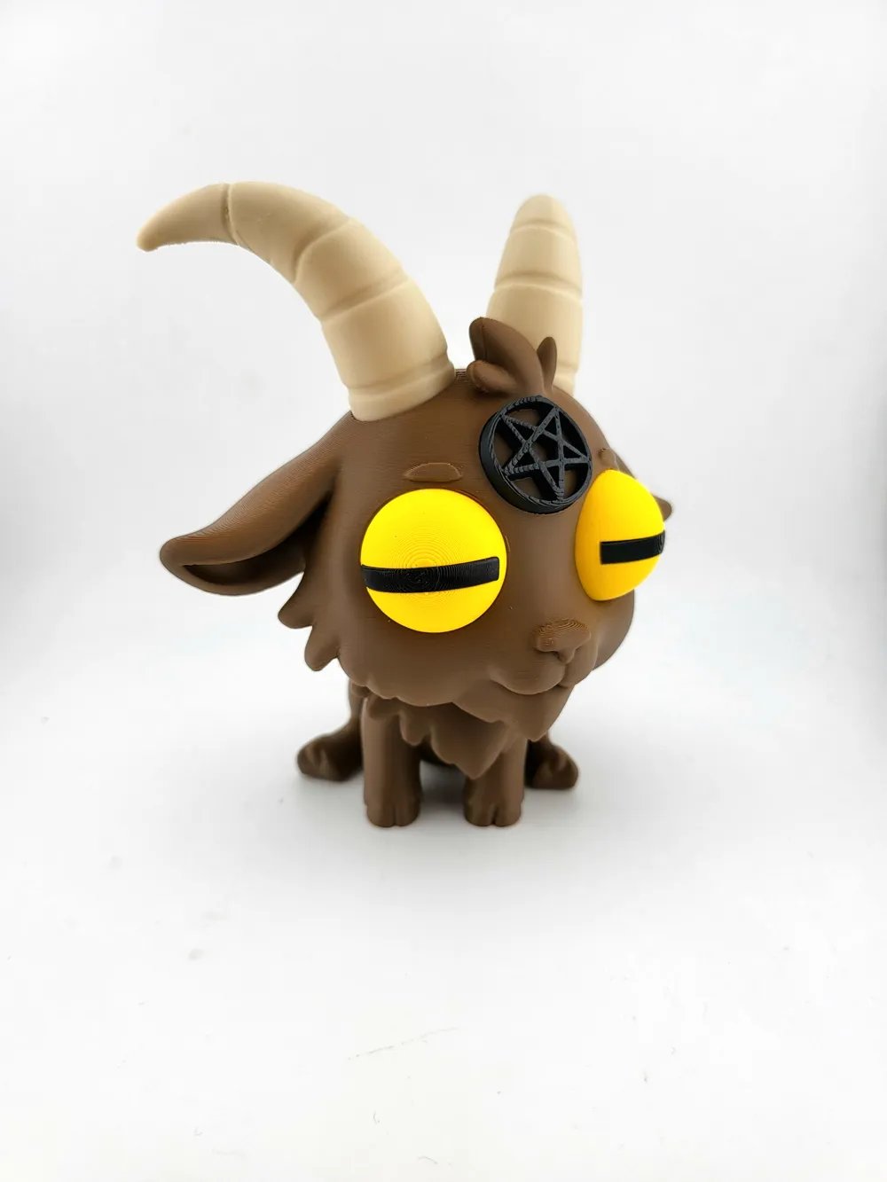 Cute Demon Goat Kawaii 3D sweet evil 666 NO AMS - Free 3D Print Model ...