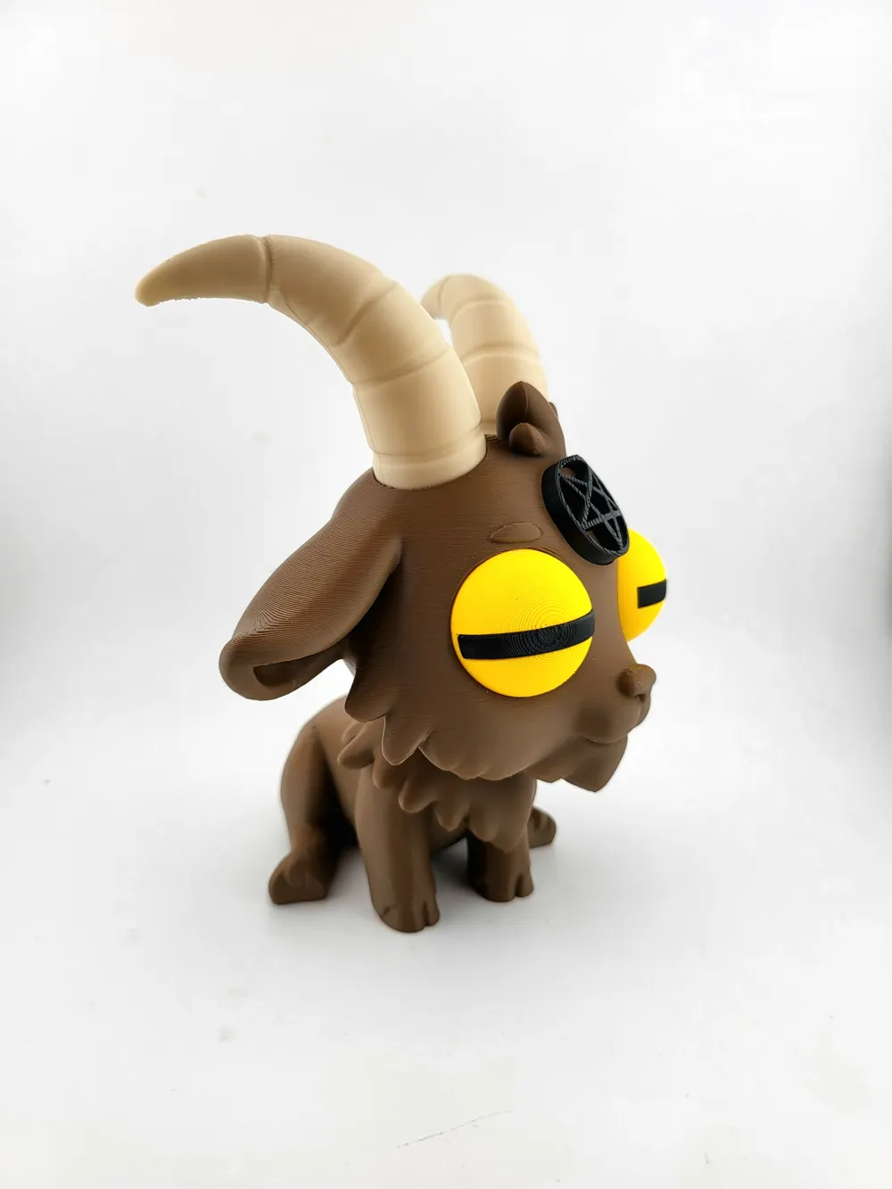 Cute Demon Goat Kawaii 3D sweet evil 666 NO AMS by Mad power MakerWorld ...