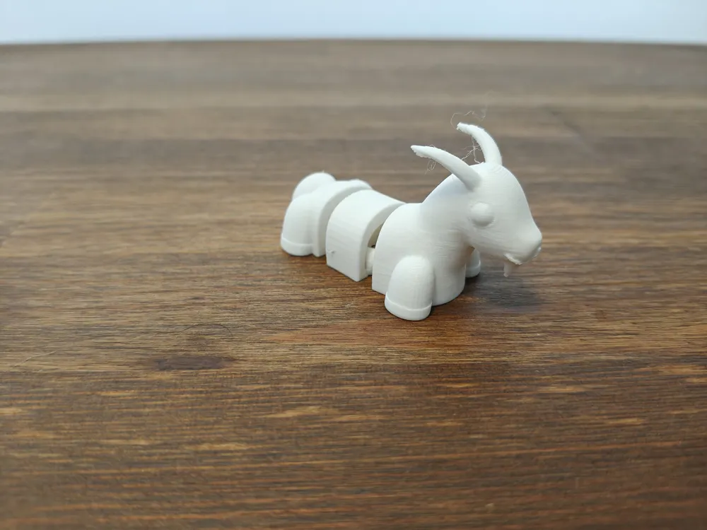 Articulated Goat – Cute Flexible Farm Animal - Free 3D Print Model ...