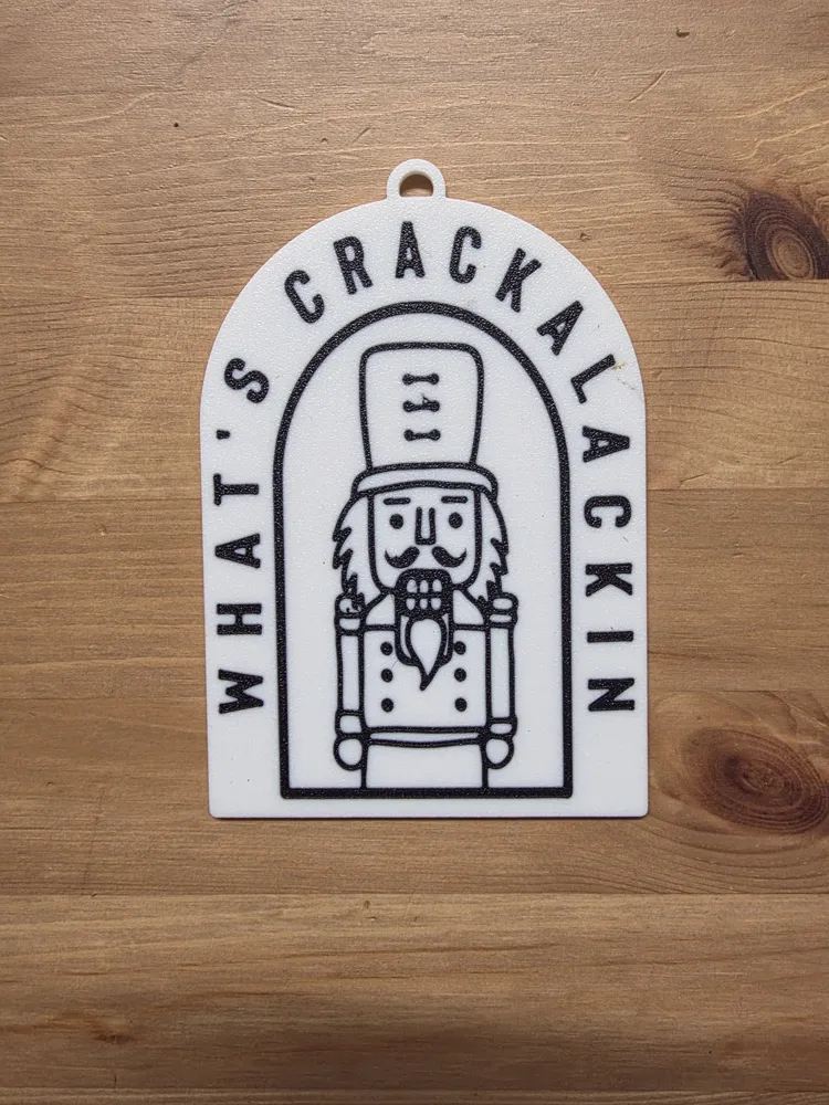 Nutcracker Bauble - Free 3D Print Model - MakerWorld