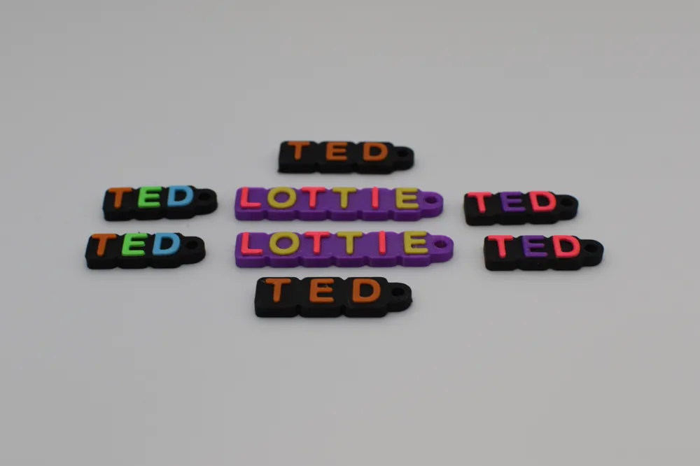 Customisable Tile Style Keychain Generator - Free 3D Print Model ...