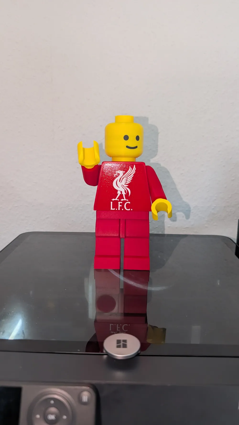 Large Brick Man - FC Liverpool - 20cm - modular - Free 3D Print Model ...