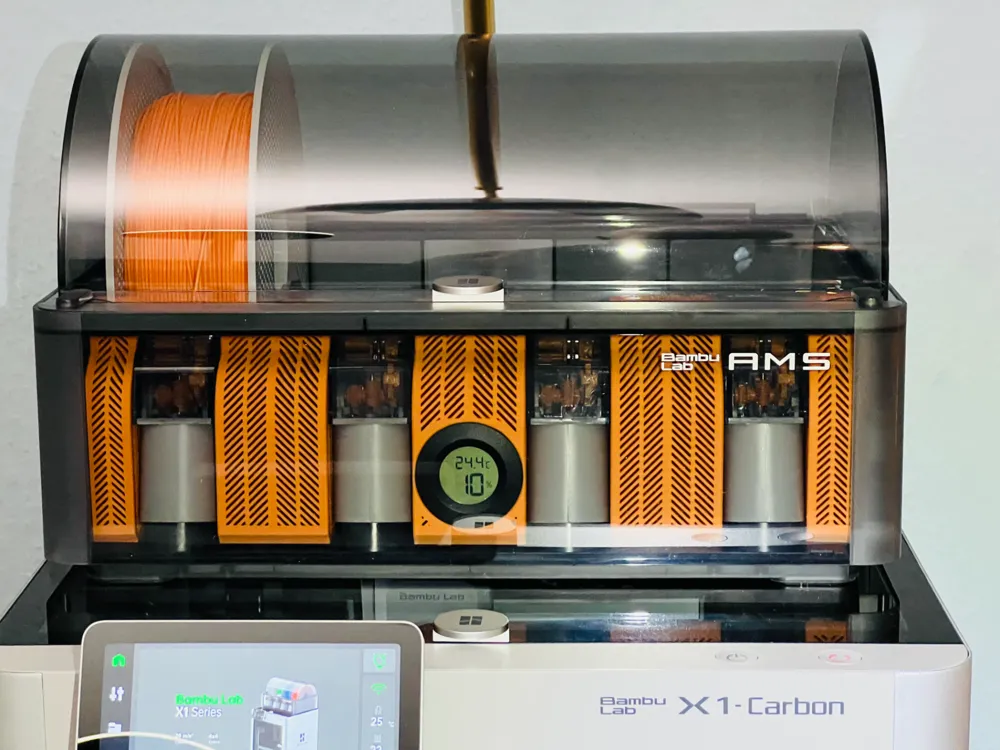 Full 5-Piece Set of Silica Dry Boxes for Bambu AMS Remixed by Lucky ...