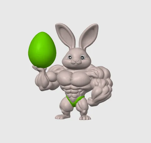 THE Easter Bunny. Jacked Rabbit by NakedMoleRat - MakerWorld