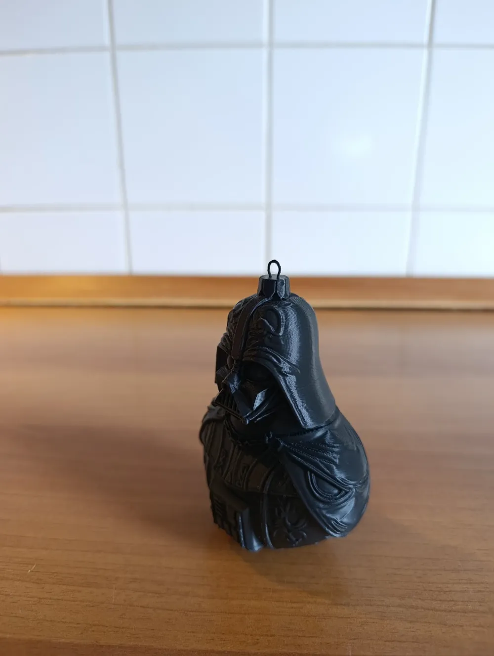 Darth Vader Christmas Ball – 3D Printed Bust - Free 3D Print Model ...