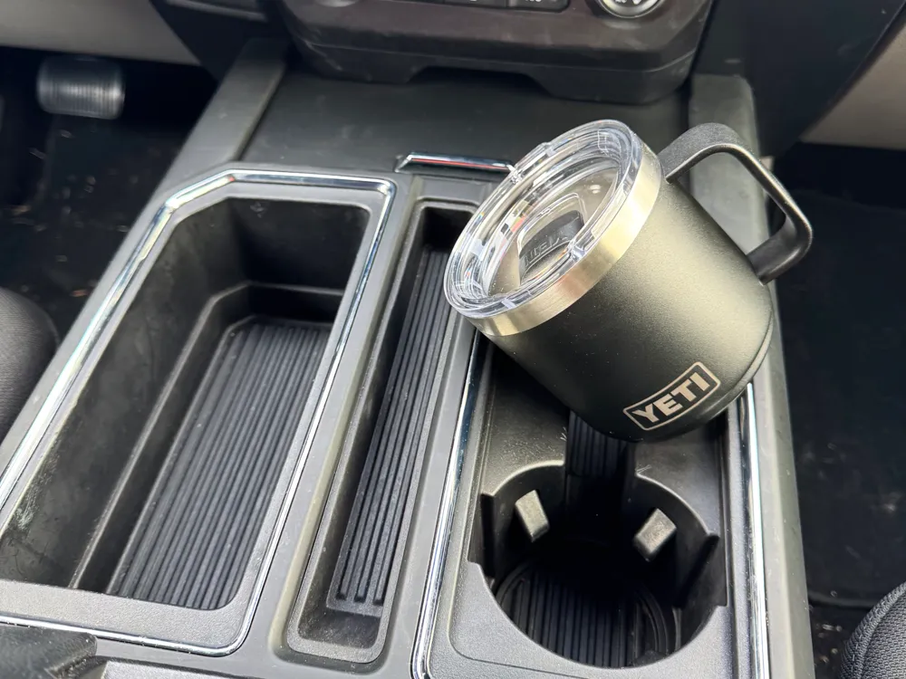 Yeti Rambler 14oz Cup Holder Adapter for Ford F150 - Free 3D Print ...