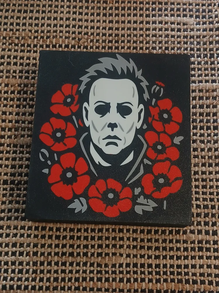 Caja de luz de Michael Myers y Amapolas - Modelo de impresión 3D ...