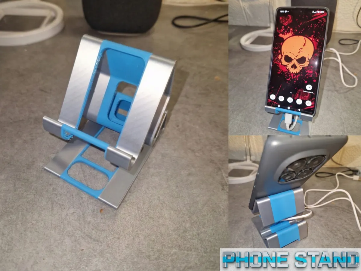 Phone Stand CyberDeck - Free 3D Print Model - MakerWorld