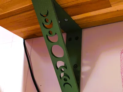 Moon Shelf Bracket by omegapoint - MakerWorld
