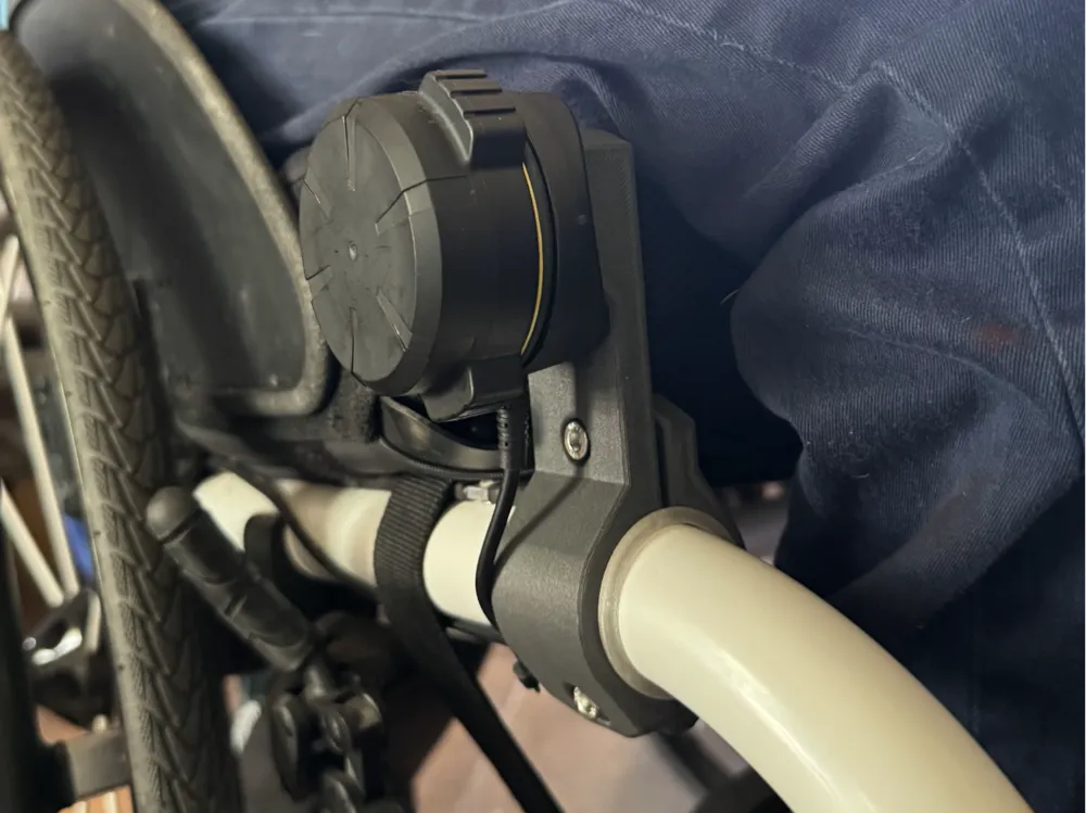 Permobil Smartdrive dial mount replacement by MakeGood MakerWorld ...