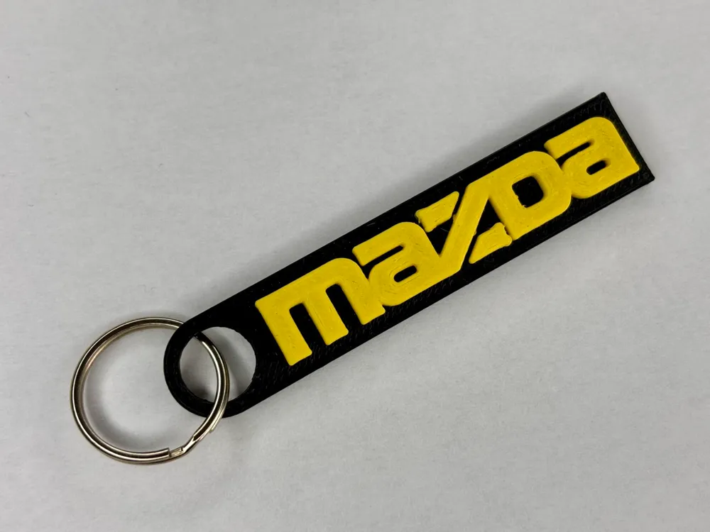 Mazda Keychain by dawidlos MakerWorld: Download Free 3D Models