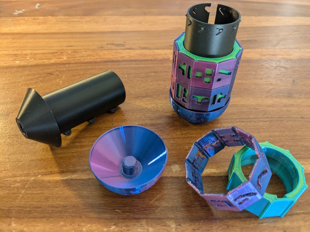 Modular Cryptex - Free 3D Print Model - MakerWorld