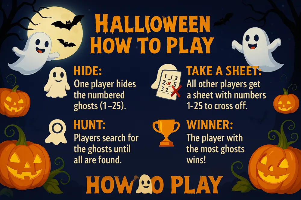 Halloween Ghost Hunt Game - hide, search and find by ElmerTubenheimer ...