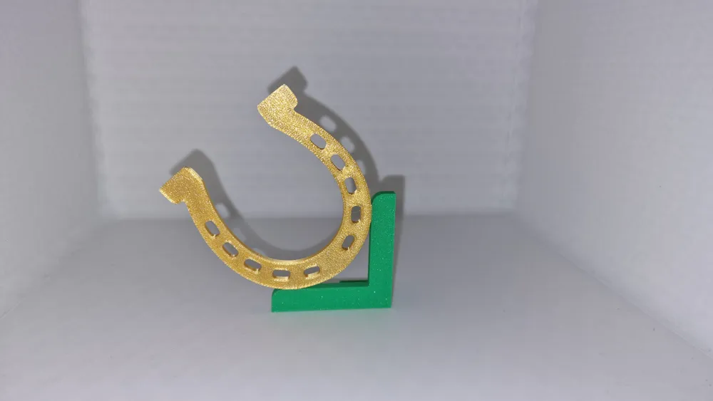 Corner decoration Horseshoe (St. Patrick's Day) by hsispeg - MakerWorld
