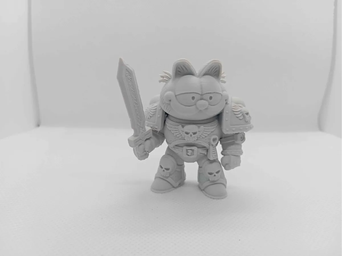 War hammer 40k Knight Garfield Crossover Figurine by DreamMesh ...