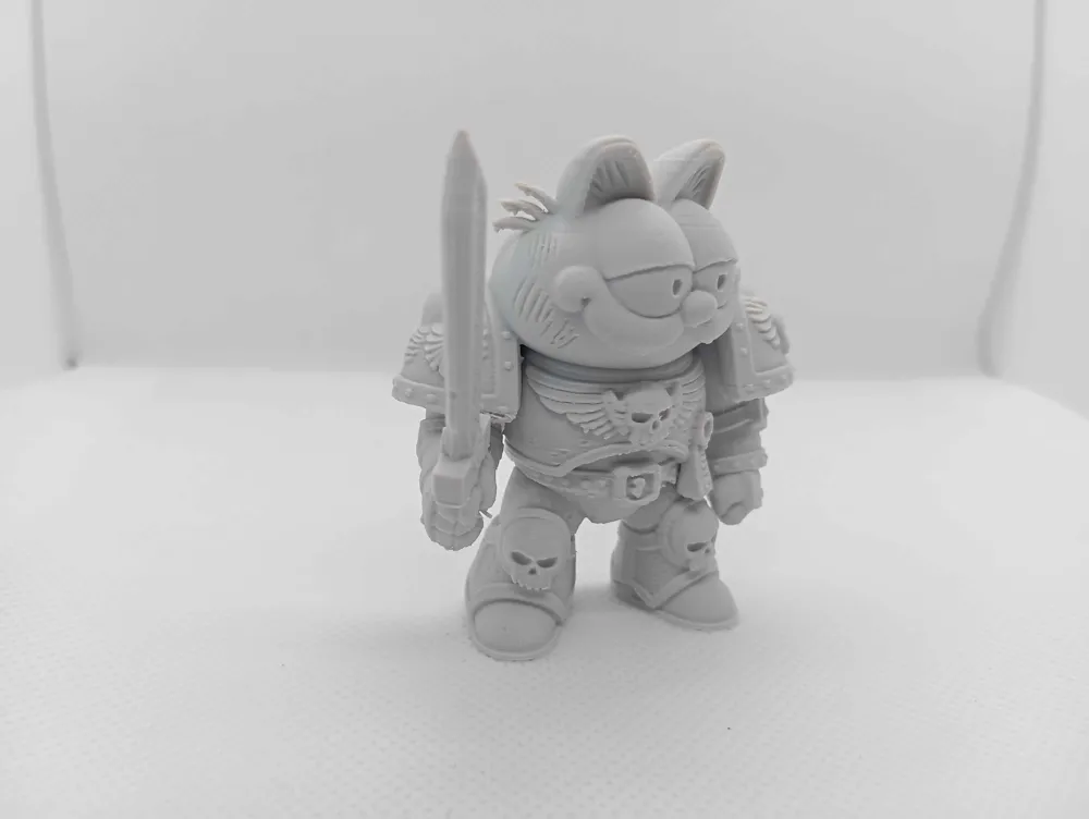 War hammer 40k Knight Garfield Crossover Figurine by DreamMesh ...