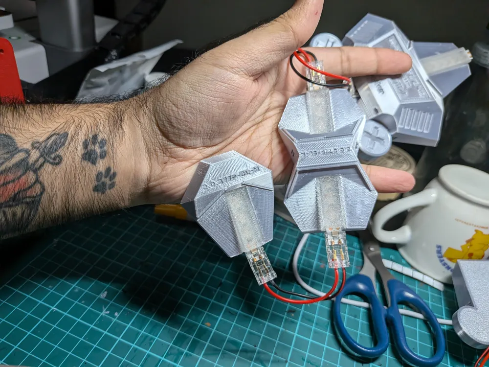 Sandevistan (Militech Themed) - Free 3D Print Model - MakerWorld