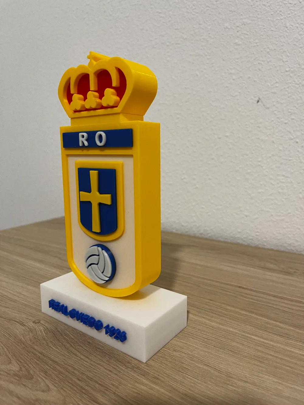 Real Oviedo crest base by Lafyto - MakerWorld