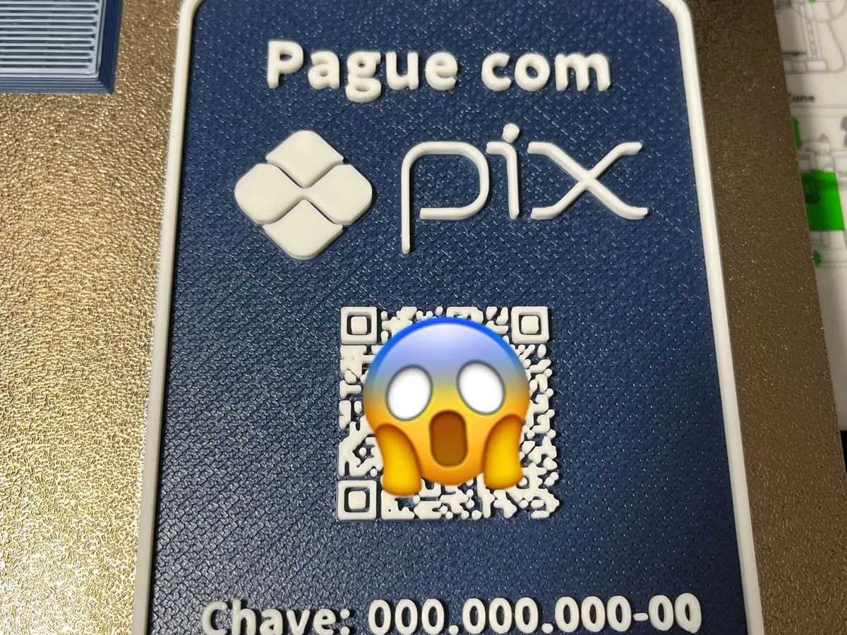 PAY WITH PIX QR CODE - EDITABLE - Free 3D Print Model - MakerWorld