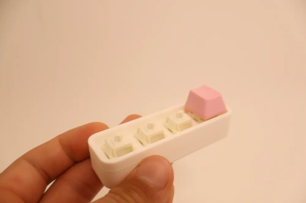 Mechanical Keyboard Fidget - Uses Switches -Fidget by Fin3dPrinting ...