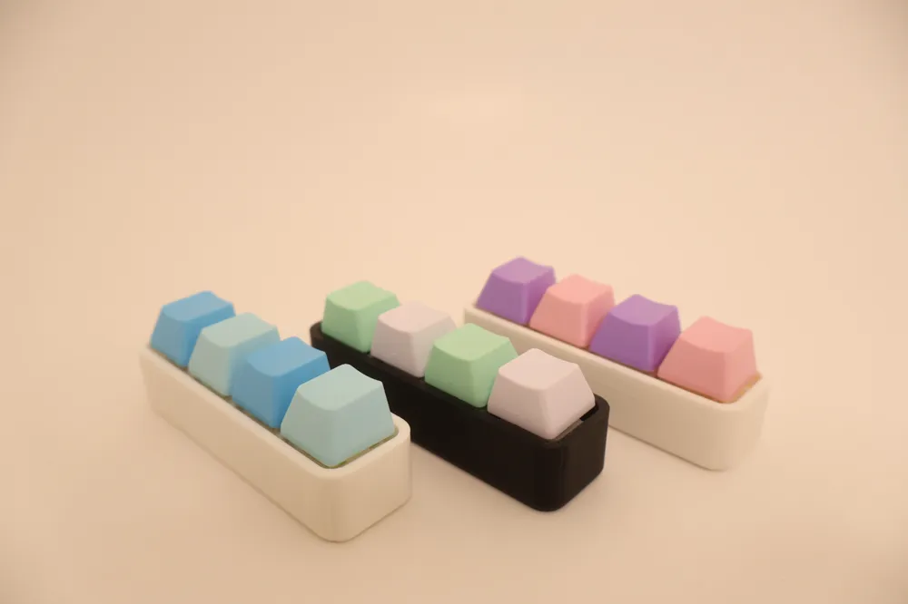 Mechanical Keyboard Fidget - Uses Switches -Fidget by Fin3dPrinting ...