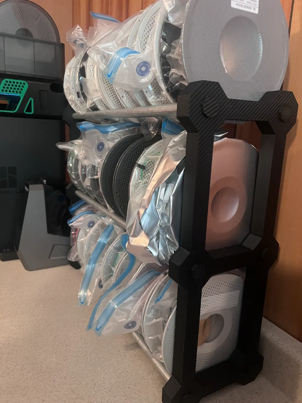 Filament Spool Rack Remix Remixed by Miter - MakerWorld