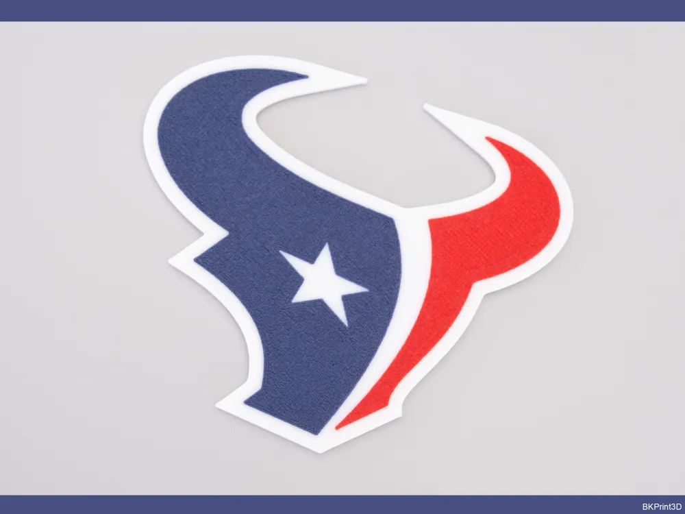 Houston Texans Plaque Multi-Color by bkprint3d - MakerWorld