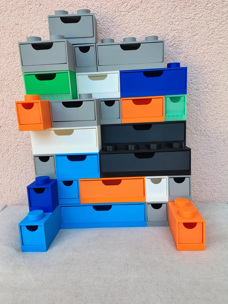 BRICK BOX - Free 3D Print Model - MakerWorld